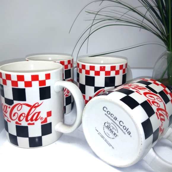 Coca Cola | Dining | Vintage Coca Cola 4pc Mug Set | Poshmark